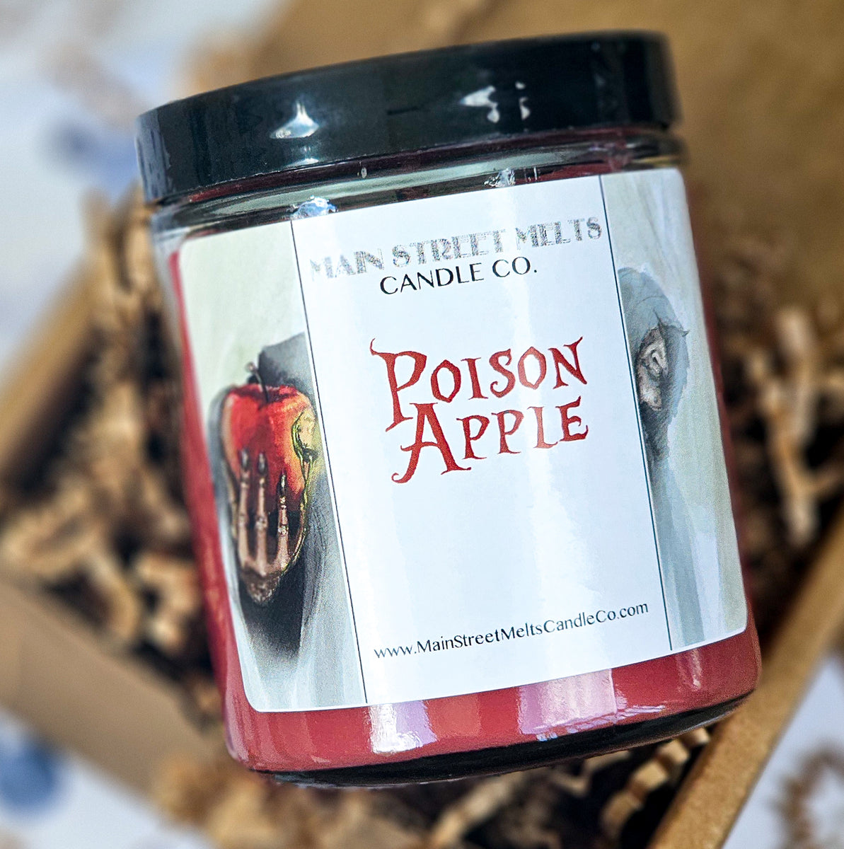 POISON APPLLE Candle 9oz – Main Street Melts Candle Co.