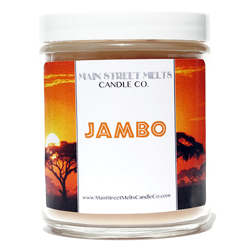 JAMBO Candle 9oz – Main Street Melts Candle Co.